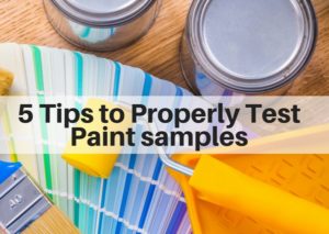 5 Tips to test paint samples the right way - The Flooring Girl