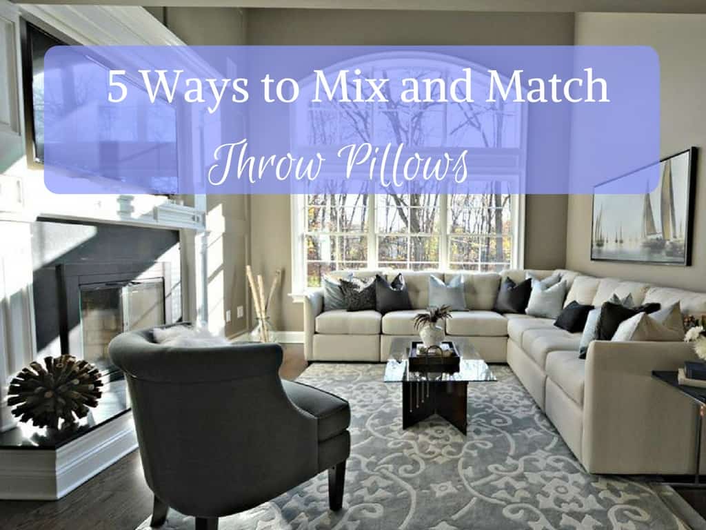 5 Ways to Decorate Throw Pillows for a fresh new look - The Flooring Girl