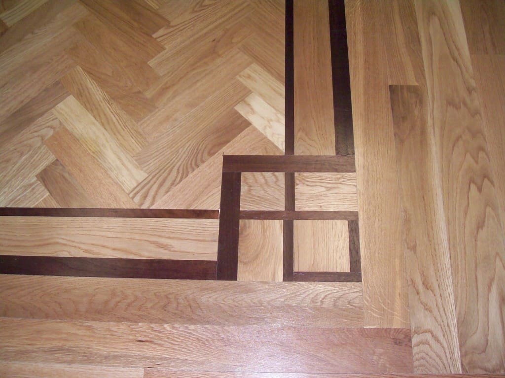 Getting fancy with hardwood flooring borders and inlays