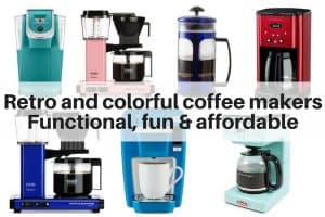 Colorful and Retro Coffee Makers - The Flooring Girl