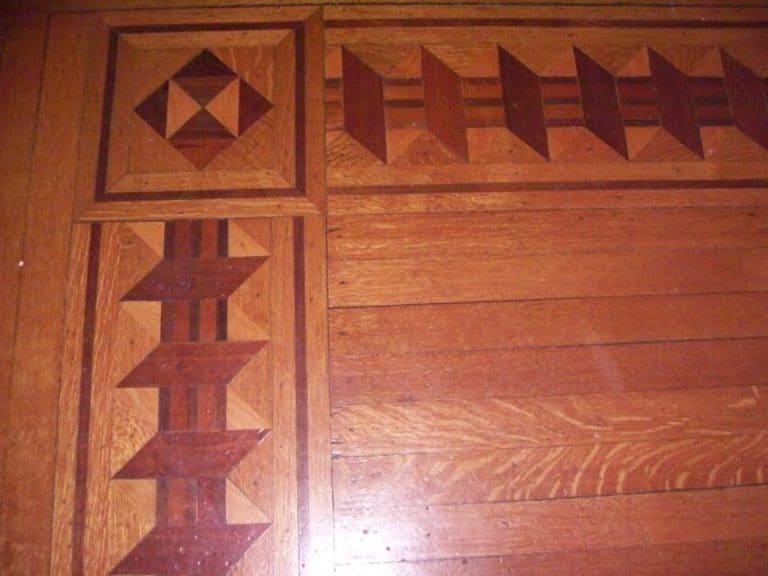 Getting fancy with hardwood flooring borders and inlays