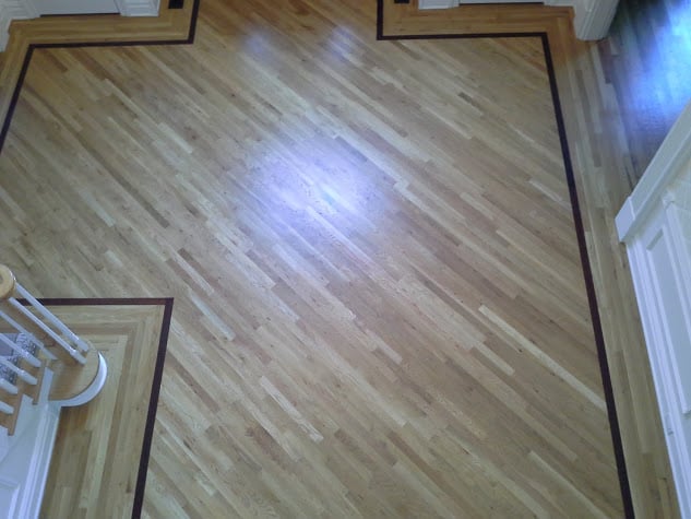 Getting fancy with hardwood flooring borders and inlays